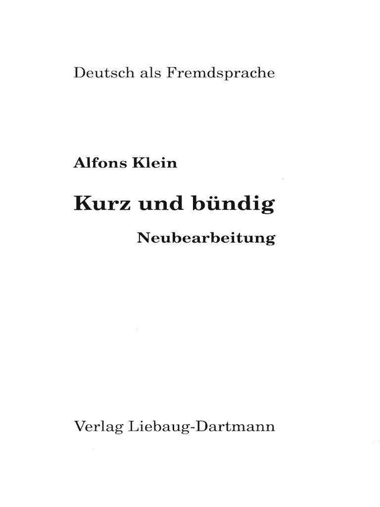 Kurz Und Bunding0001 Optim | PDF