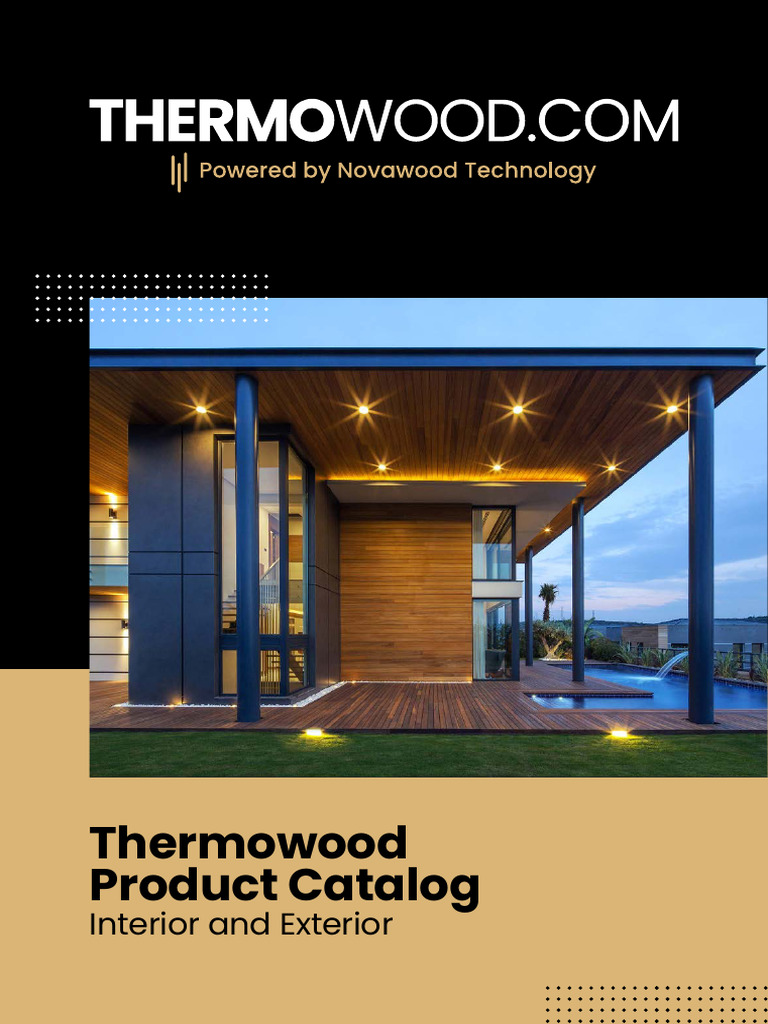 Thermowood Product-Catalog Exterior-2 | PDF | Wood | Materials