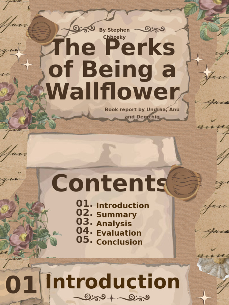 The Perks of Being A Wallflower Book Report | PDF | General Fiction