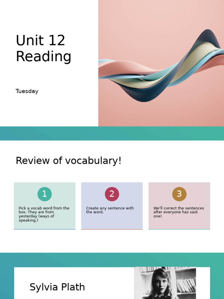 Unit 12 Tue Reading | PDF