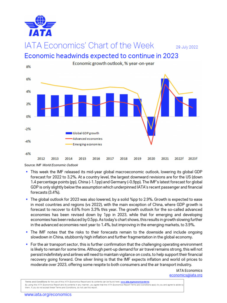 Economic Headwinds Expected To Continue in 2023 | PDF | International ...