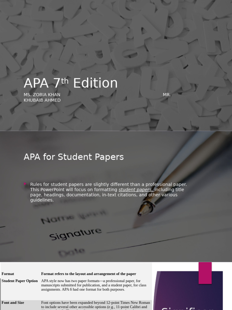 APA7 Style-ASG | PDF | Apa Style | Citation