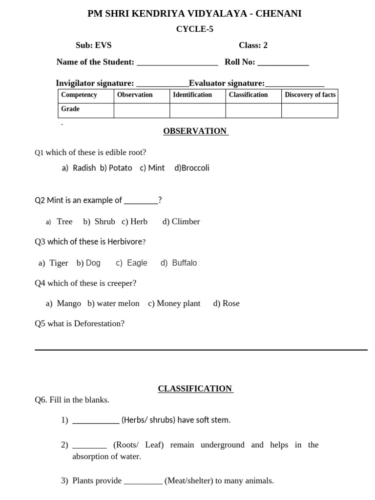 Class2 Evs CT 5 | PDF