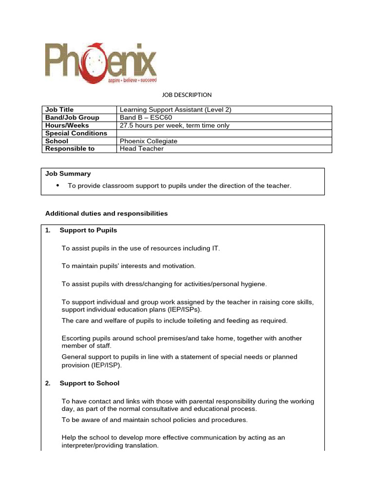 Lsa Level 2 JD and Ps | PDF | Teachers | Individualized Education Program