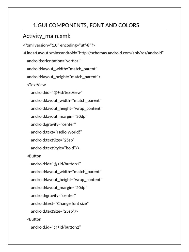 Mobile App Development Notes PDF | PDF | Android (Operating System ...