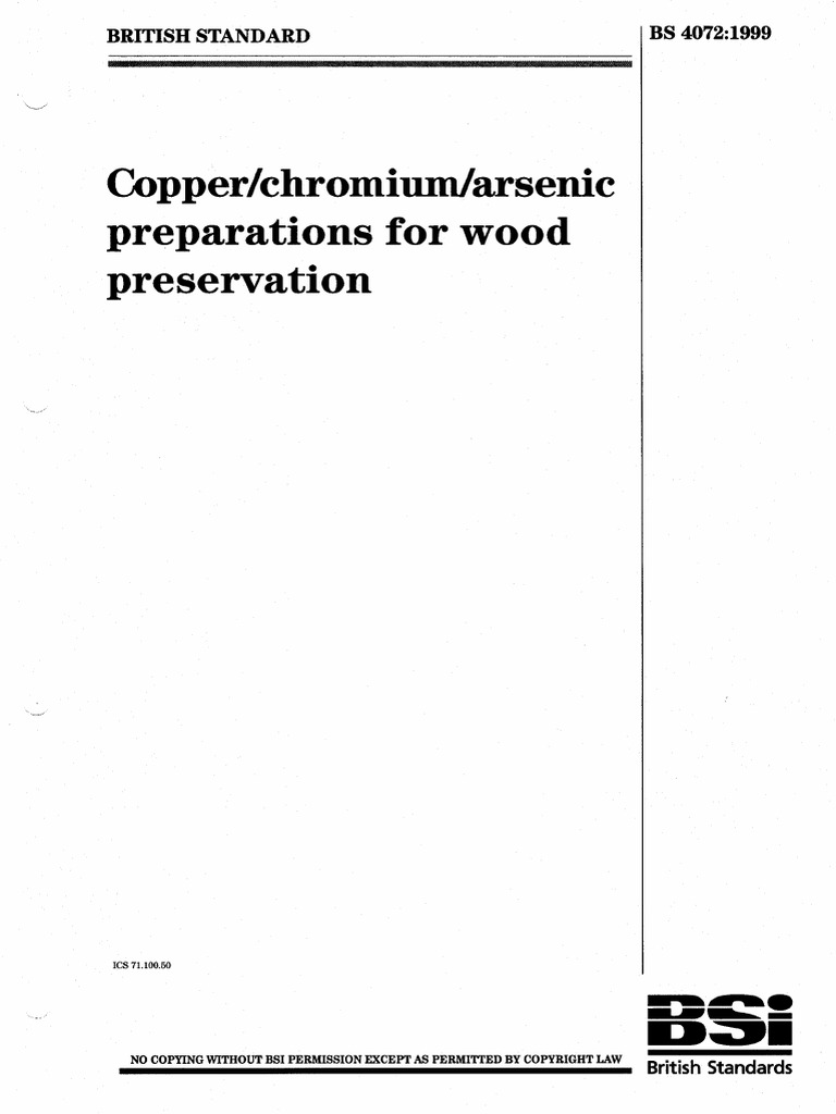 BS 4072 1999 | PDF