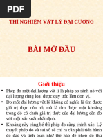 BAI MO DAU (Thí nghiệm vật lý đại học Bách Khoa TPHCM - HCMUT) | PDF