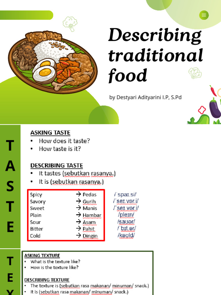 Traditional Indonesian Food Guide | PDF