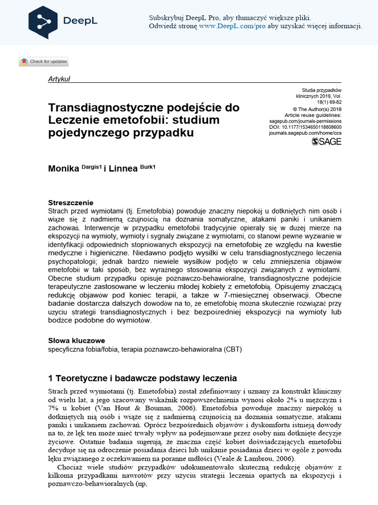 Dargis Burk 2018 A Transdiagnostic Approach To The Treatment of ... Dargis Burk 2018 A Transdiagnostic Approach To The Treatment of ...