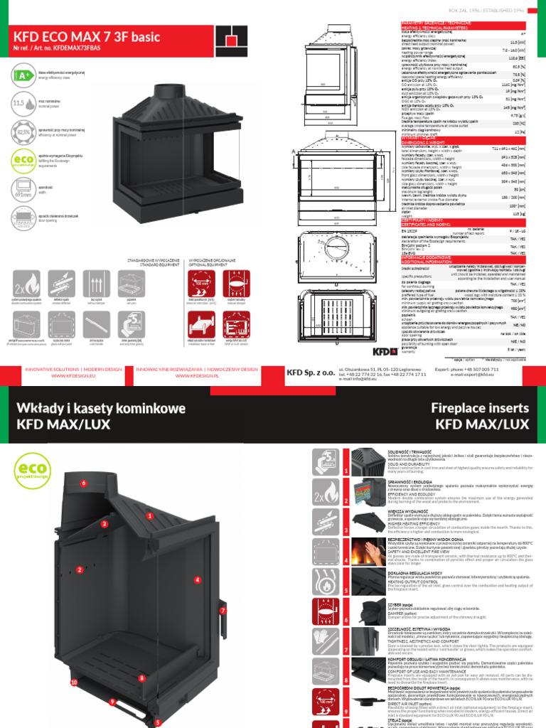KFD ECO MAX 7 3F Basic PL EN 2p | PDF