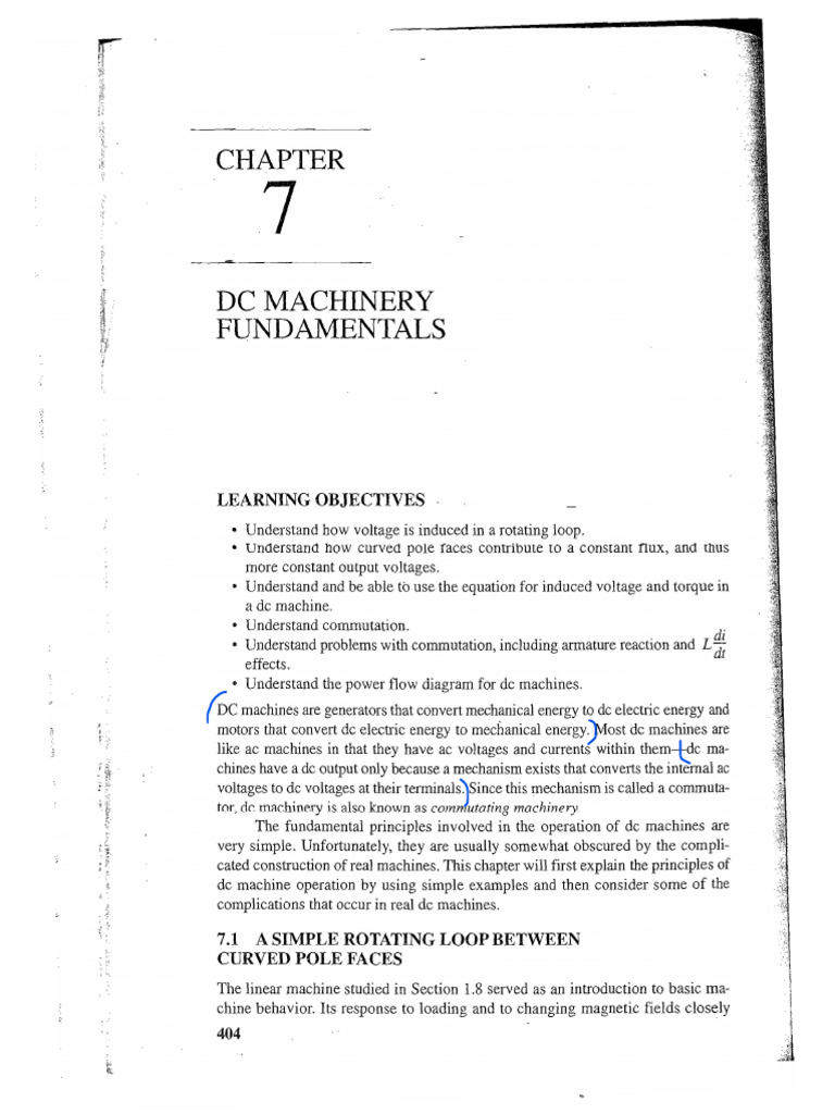 DC Machines-Voltage Induced | PDF