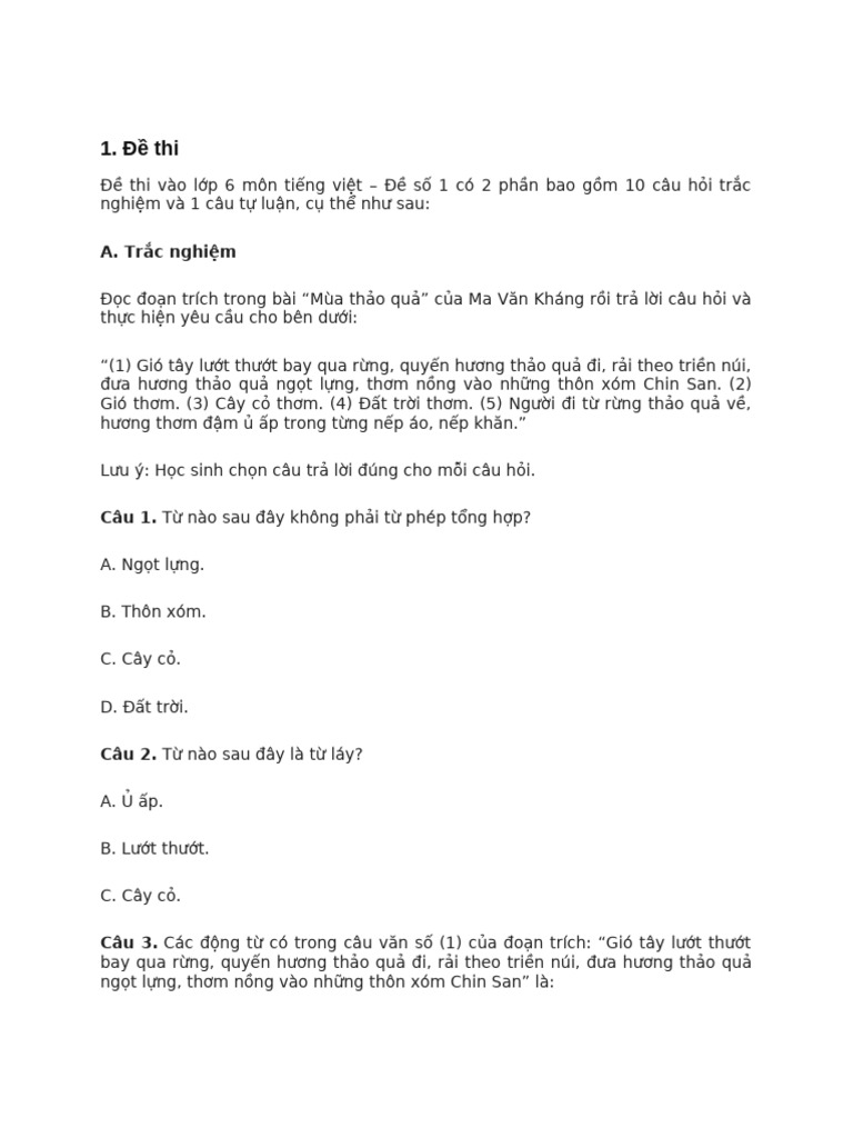 Toán L P 6 Gs | PDF