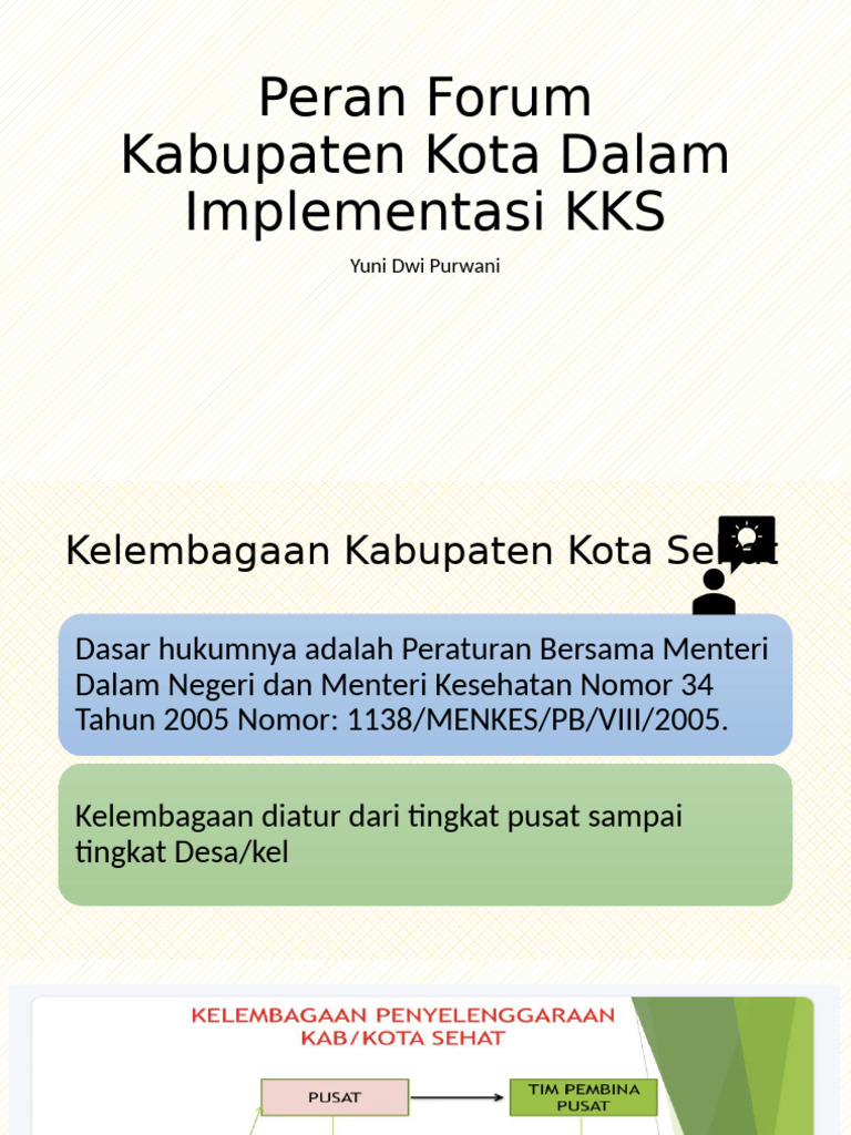 Penilaian Kelembagaan Dalam Pelaksanaan KKS | PDF