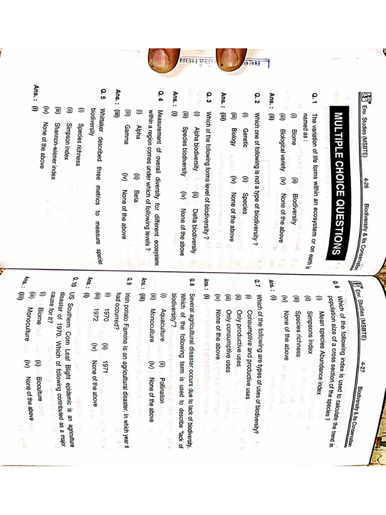 Chapter 4 EST Prelim Exam QB | PDF