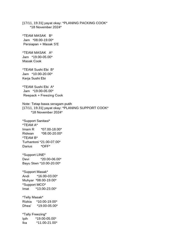 Planing Loundry | PDF | Cooking, Food & Wine | Home & Garden