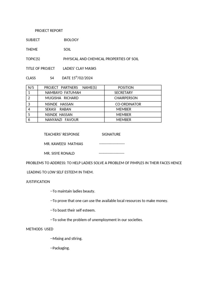 PROJECT REPORT | PDF