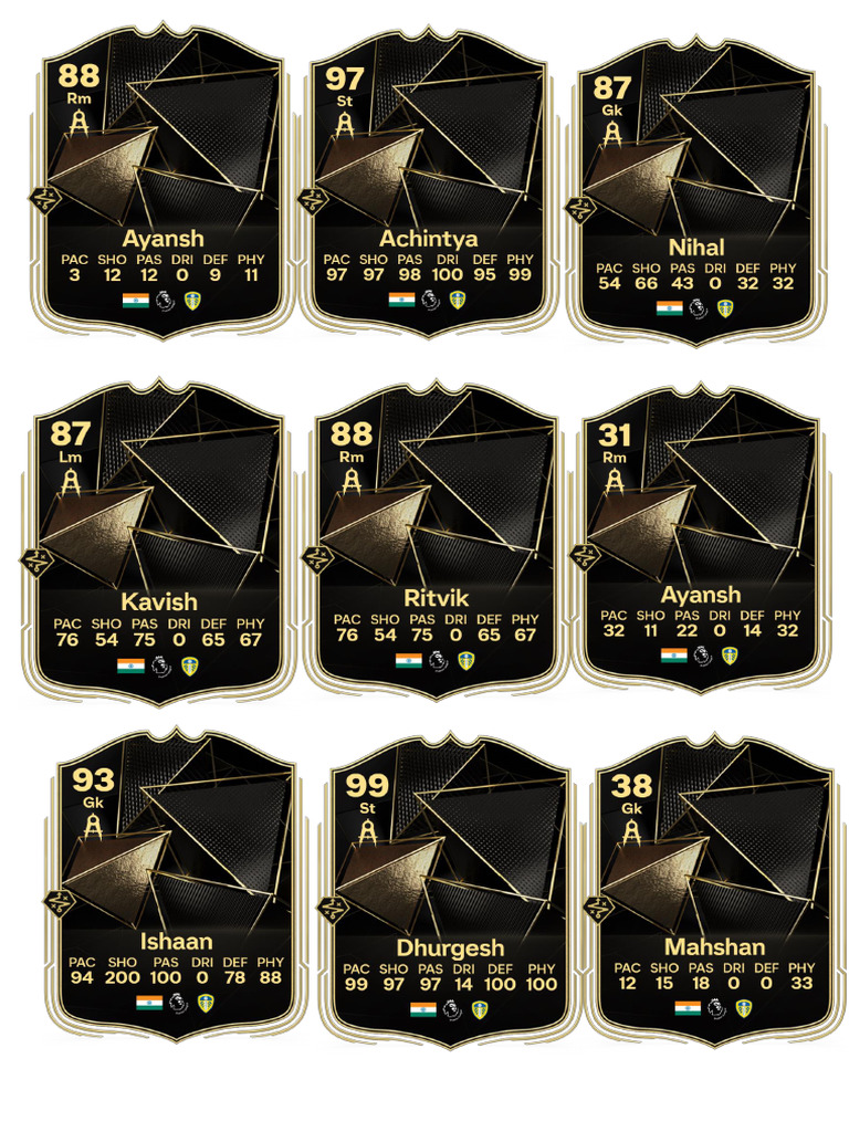 Football Cards | PDF