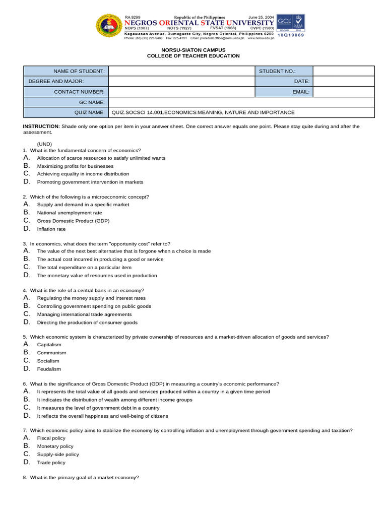 Economics Reviewer | PDF | Inflation | Taxes