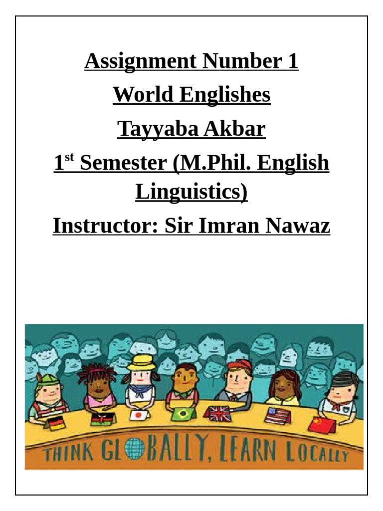 English as a Global Language Explained | PDF | English Language ...