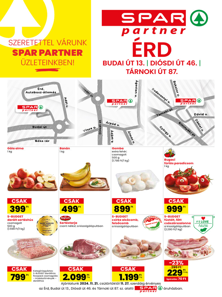 Spar-partner-Erd-2024 11 21-2024 11 27 | PDF