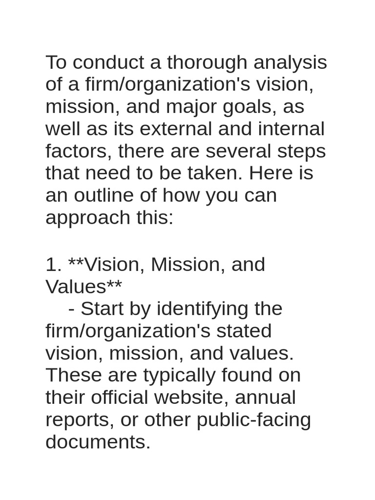 Strategic Management Mba | PDF