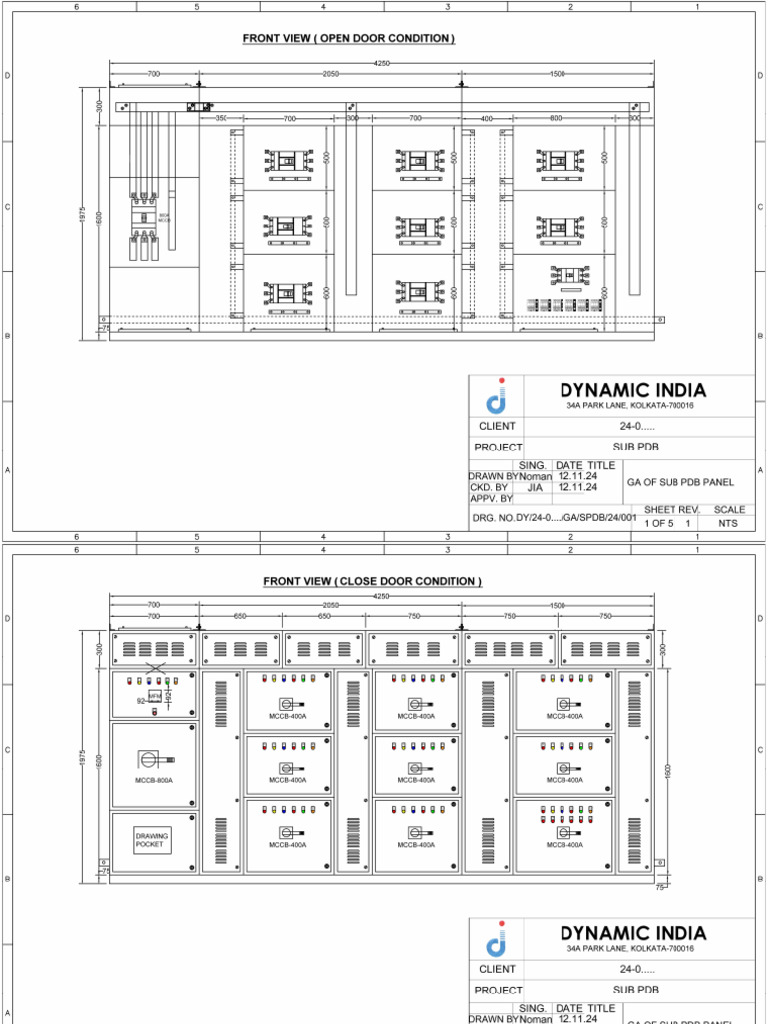 Sub PDB Panel Rev 1 | PDF