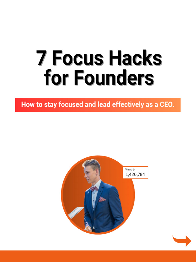 7 Focus Hacks for CEOs | PDF