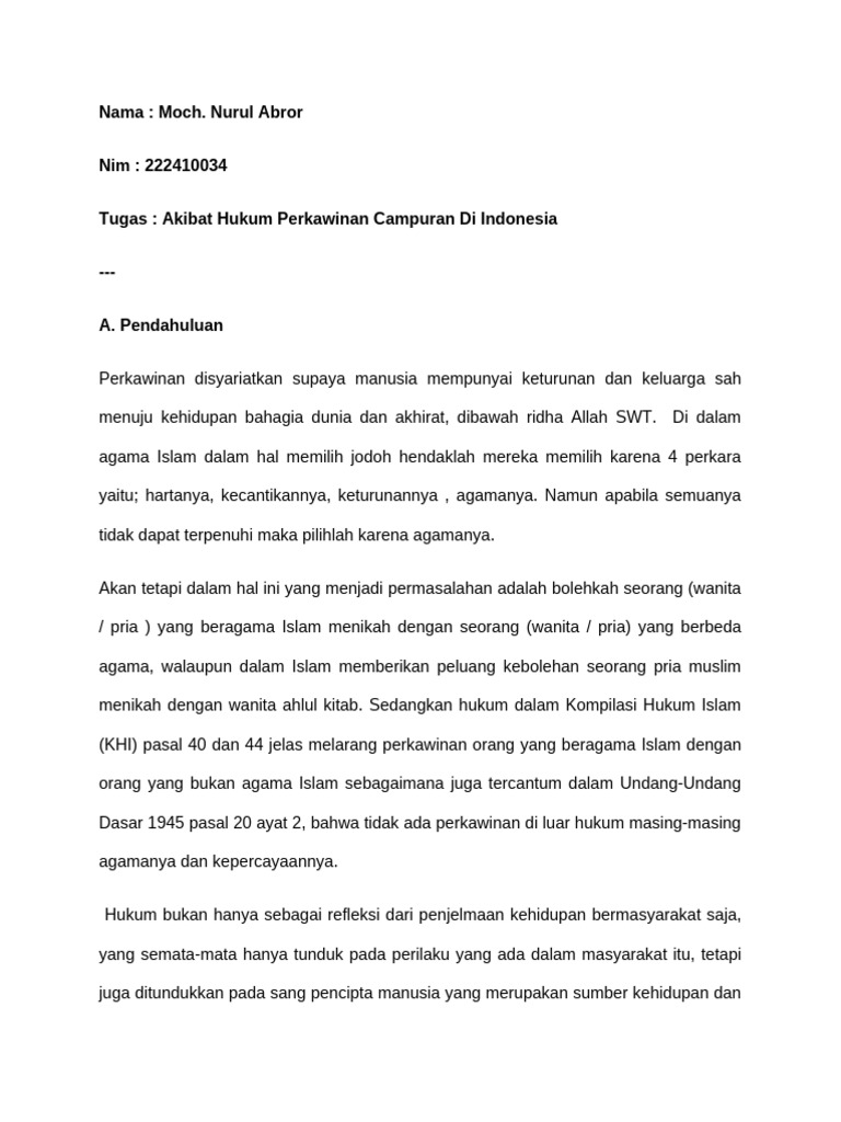 Moch. Nurul Abror (222410034) | PDF