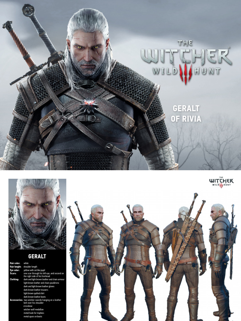 Geralt Cosplay Guide | PDF | Human Appearance | Softlines (Retail) Geralt Cosplay Guide | PDF | Human Appearance | Softlines (Retail)
