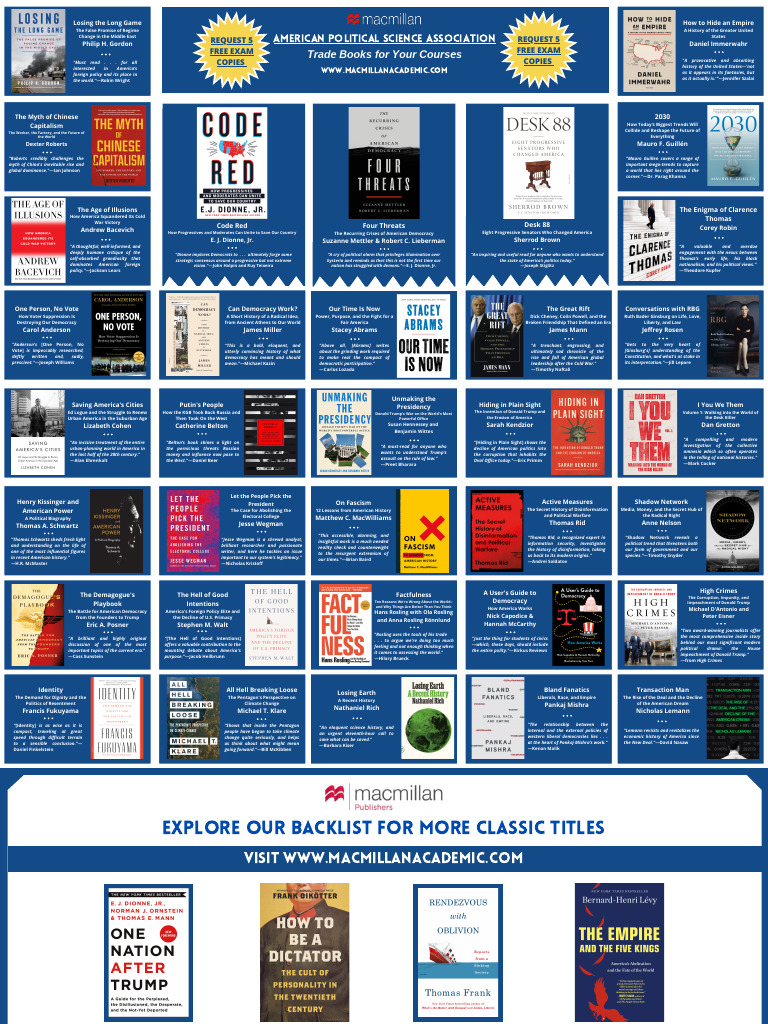 Essential Political Books for Courses | PDF