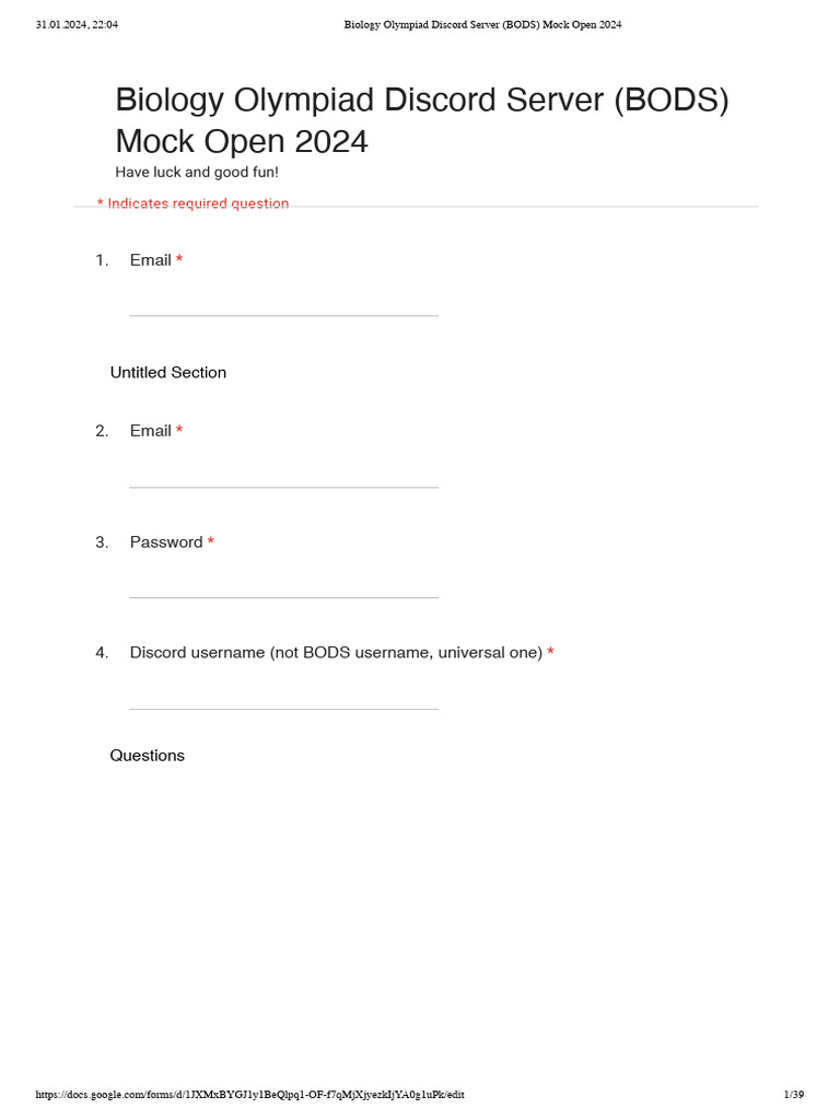 BODS Mock Opens 2024 | PDF | Security | Computer Security