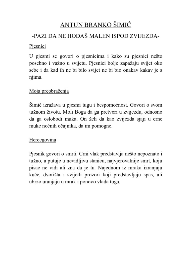 Antun Branko Šimić | PDF