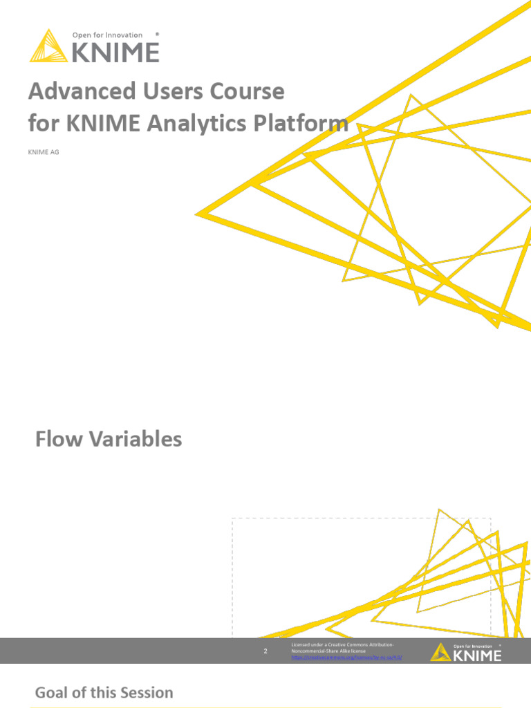 Advanced Users For KNIME Analytics Platform | PDF | Creative Commons License | Applied Mathematics