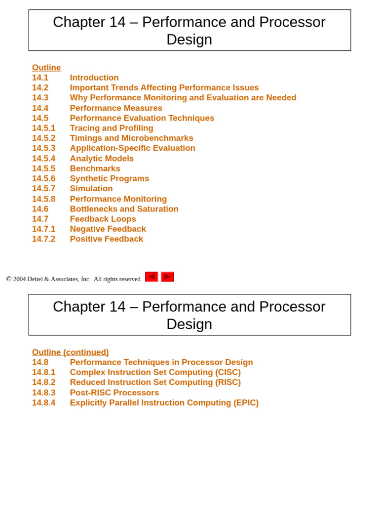 Performance and Processor Design | PDF | Central Processing Unit | Benchmark (Computing)