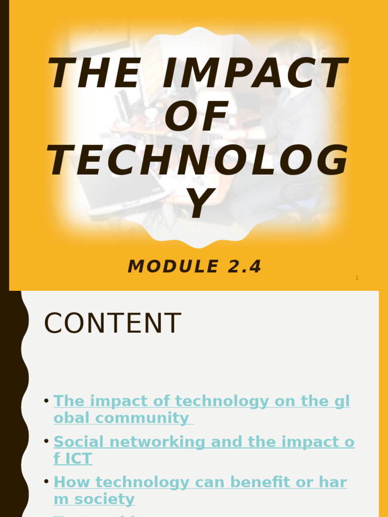 Technology's Global Impact Overview | PDF | Microblogging | Facebook