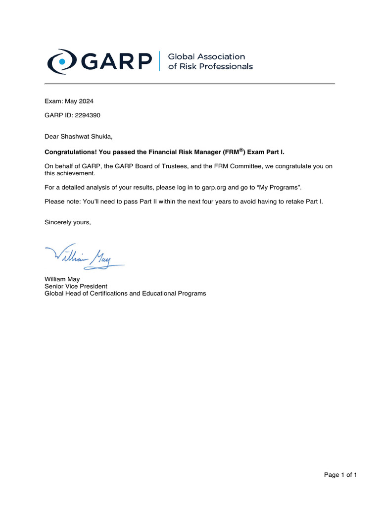 Exam Results Letter May2024 | PDF | Career & Growth