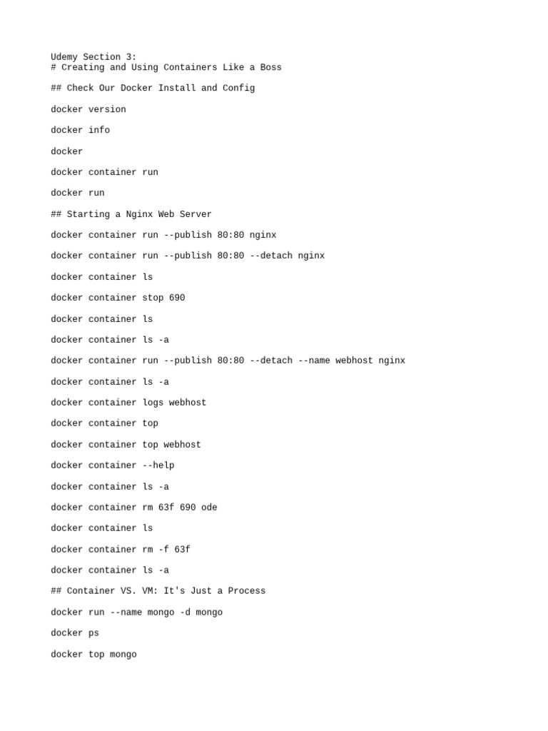 DM+S03+Commands | PDF | Software Development | Software Engineering