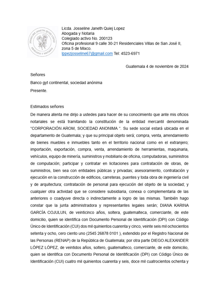 AROM Merged | PDF | Dividendo | Sociedad de responsabilidad limitada