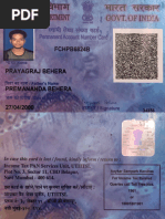 Pancard Back Side | PDF