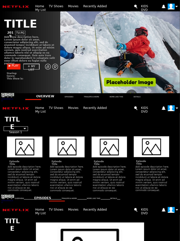 Netflix Template - PPT-1 | PDF