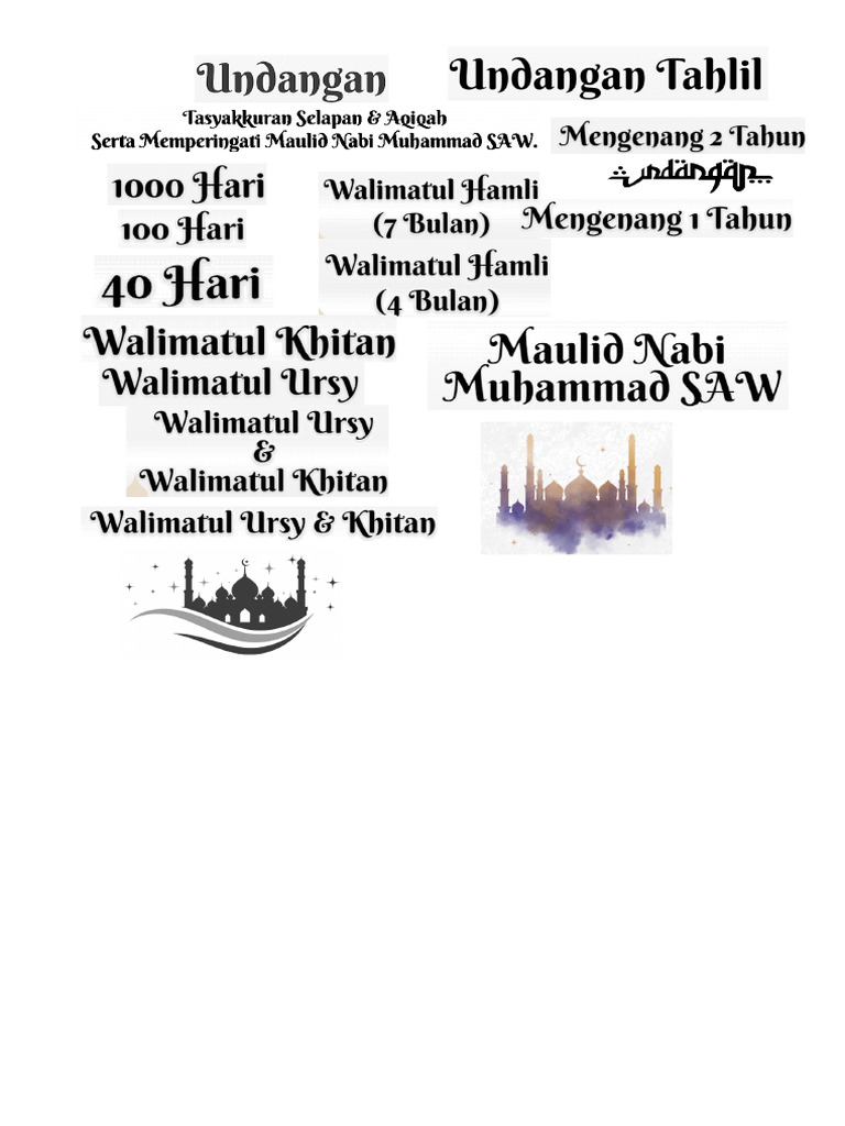 Logo Undangan Baru | PDF