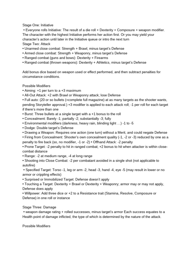 Combat | PDF | Projectile Weapons | Ballistics
