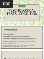 Mini-Cog Test Administration & Scoring Guide | PDF | Behavioural ...