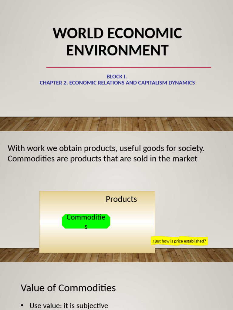 Dynamics of Capitalism. Laws and Effects | PDF | Commodity | Value ...