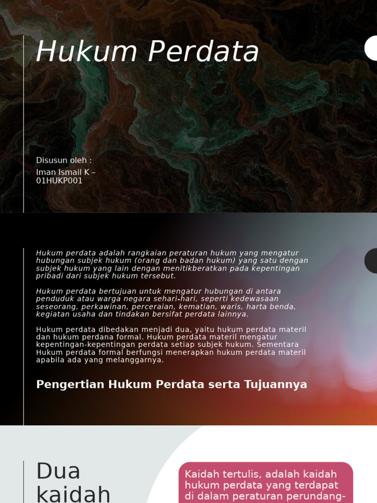 Hukum Perdata | PDF | Hukum