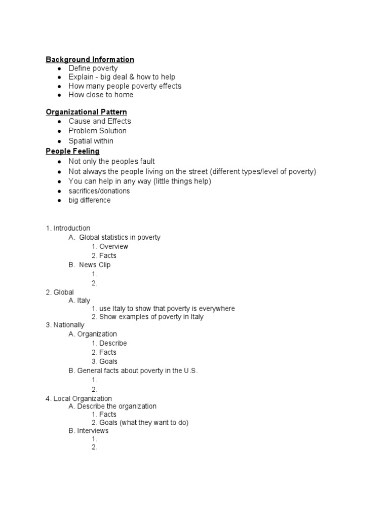 Documentary Planning | PDF | Poverty | Poverty & Homelessness