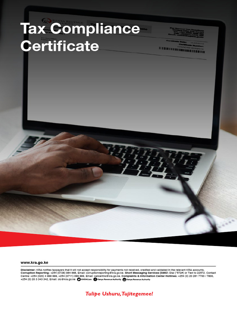 KRA Tax Compliance Certificate Guide | PDF | Taxes | Payments