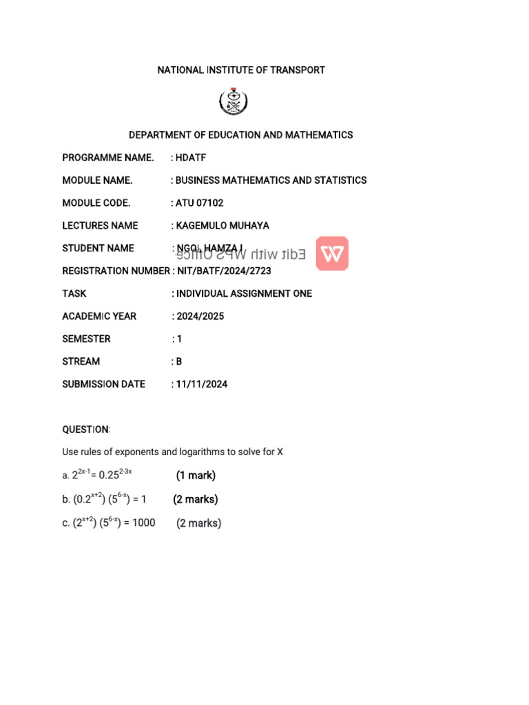 ATU07102 COVER PAGE-WPS Office | PDF