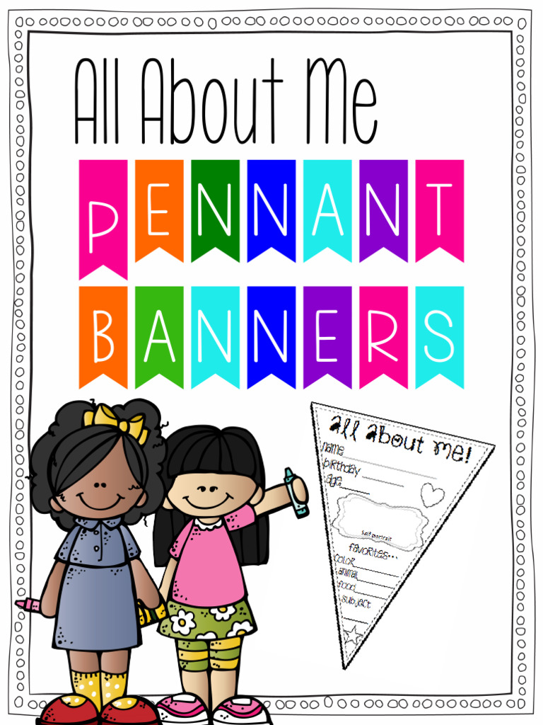 Allabout Me Pennants Bannerforbacktoschool | PDF