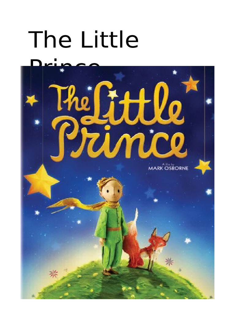 The Little Prince | PDF | The Little Prince